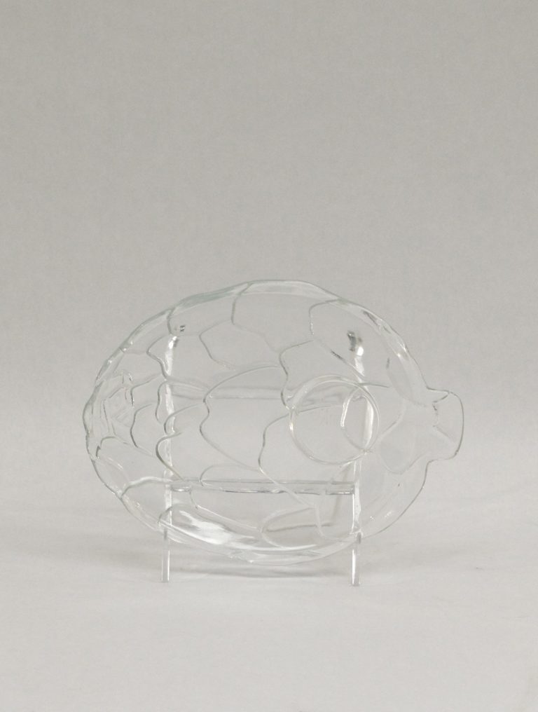 Clear Glass Snack Plate - West Coast Event Productions, Inc.