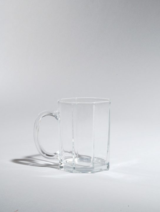 Clear Octagon Mug - West Coast Event Productions, Inc.