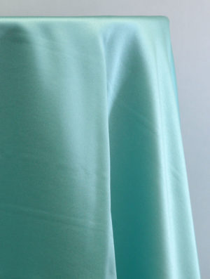 Tiffany Blue Satin Linen - West Coast Event Productions, Inc.