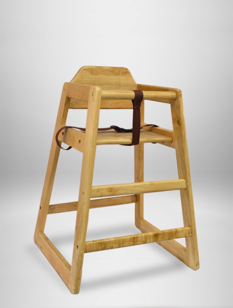Wood High Chairs - West Coast Event Productions, Inc.