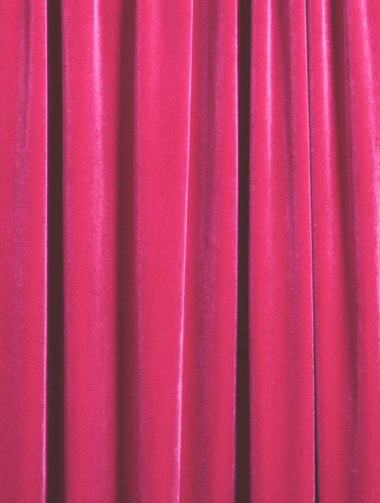 Fuchsia Stretch Velvet Drape - West Coast Event Productions, Inc.