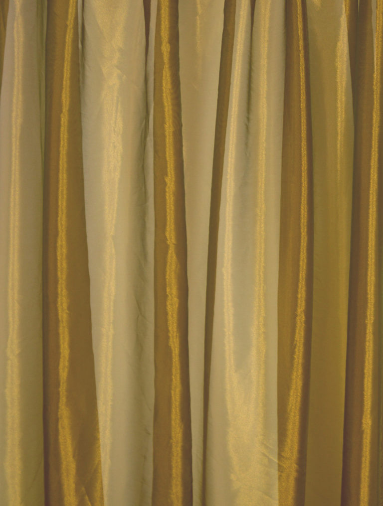 Gold Organza Drape - West Coast Event Productions, Inc.