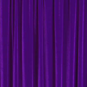 Purple Stretch Velour Drape - West Coast Event Productions, Inc.