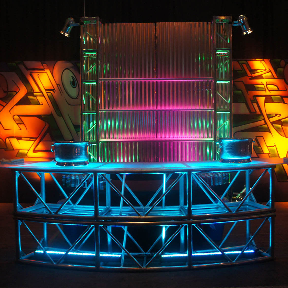 Curved Truss Bar - West Coast Event Productions, Inc.