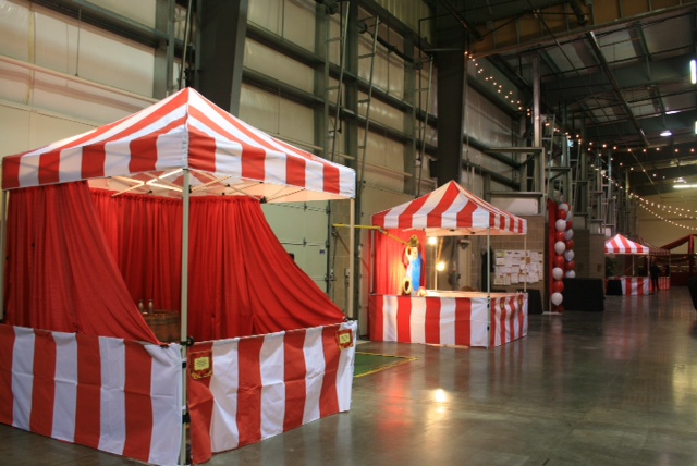Colored & Striped Tents - West Coast Event Productions, Inc.