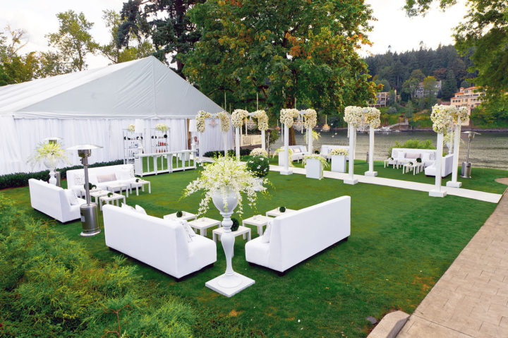 Wedding Gable Structure Tents - West Coast Event Productions, Inc.